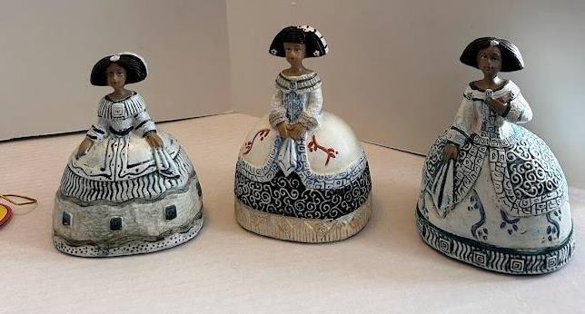 Giovanni Collection Spanish Princess Trio 3 Sm Ceramic Figurines ...