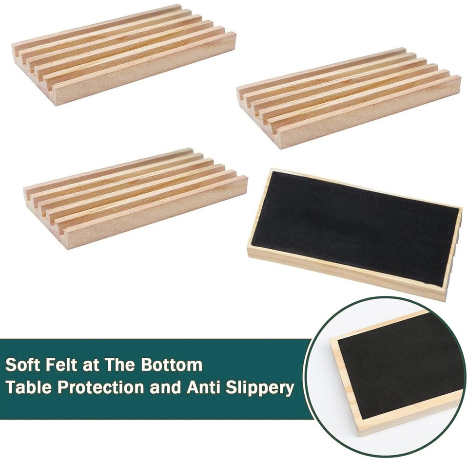 Wooden Domino Trays/Racks Set of 8 Mexican Train Domino Trays/Racks ...