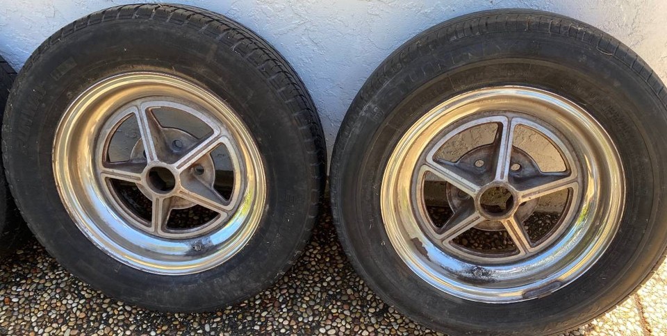 1967 SHELBY GT350 / GT500 KELSEY HAYES KH MAG STAR WHEELS 15X7 ...