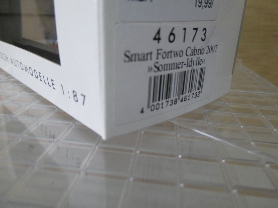 BUSCH: Smart Fortwo Cabrio Limited Edition "Sommer-Idylle" in OVP | eBay.de