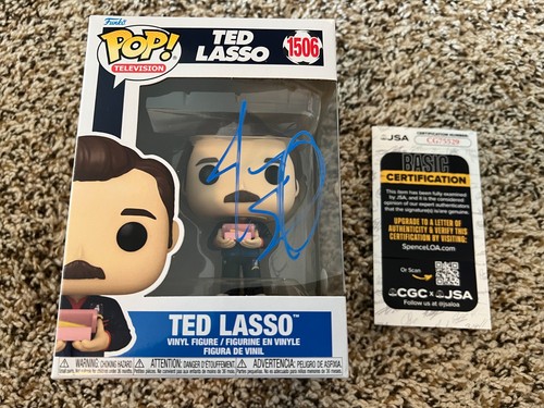 JASON SUDEIKIS TED LASSO 1506 SIGNED FUNKO POP AUTO ACTOR TV SHOW JSA ...