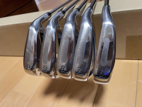 PRGR RS Titanium Iron Set 5-PW SR Flex Steel Clubs, 36.75" Loft 30 ...