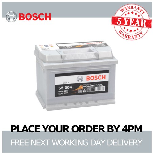Bosch S5004 Car Battery 12V Sealed Calcium 5 Yr Warranty Type 075 | eBay UK