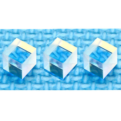 3pcs Polarizing Beam Splitter PBS Cube Splitter Prism for 630-660nm Red ...