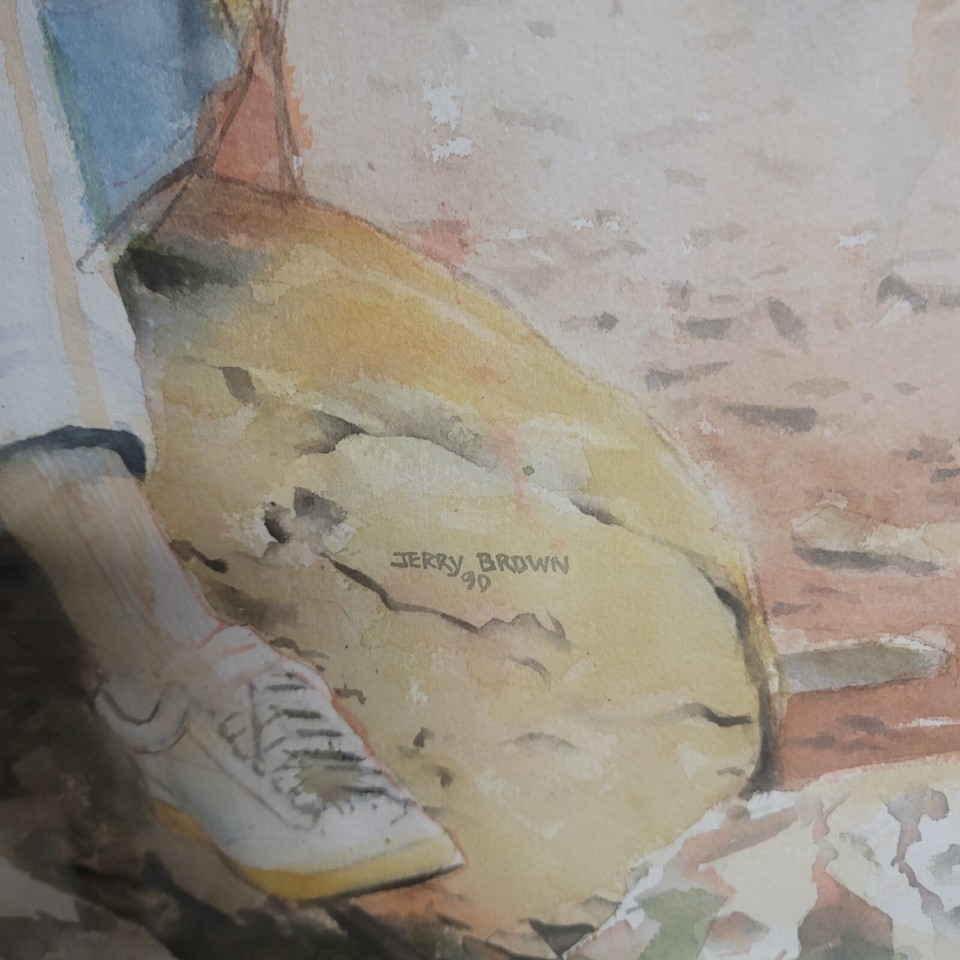 Jerry H Brown Original Watercolor Lee's Summit Missouri Artist | eBay