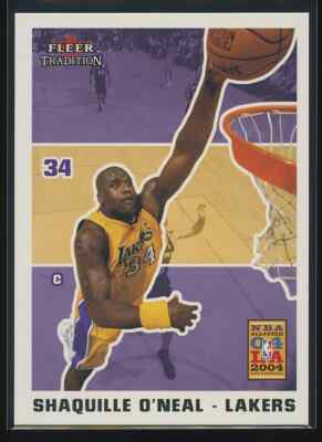 Shaquille O'Neal 2003-04 Fleer Tradition NBA ALL Star Weekend | eBay