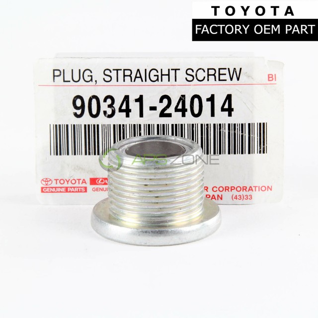 Genuine Toyota Straight Screw Plug 9034124014 / 90341-24014 OEM for ...