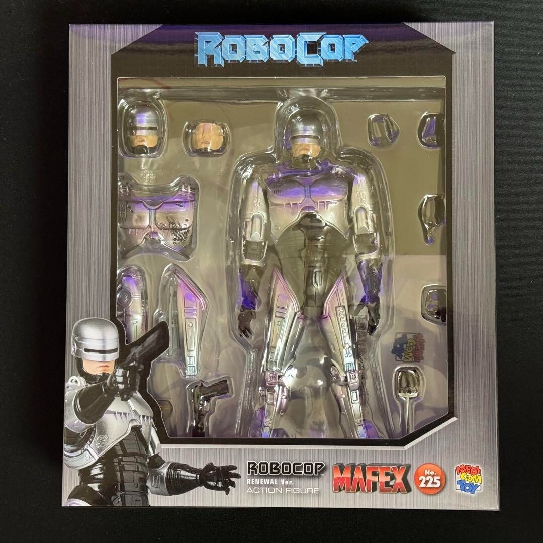 Medicom Toy MAFEX No.225 Robocop Renewal Ver. PVC ABS Action Figure New ...