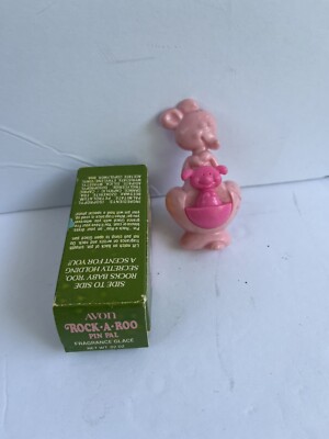 Vintage Avon Rock A Roo Kangaroo Pin Pal Fragrance (Year 1975) | eBay