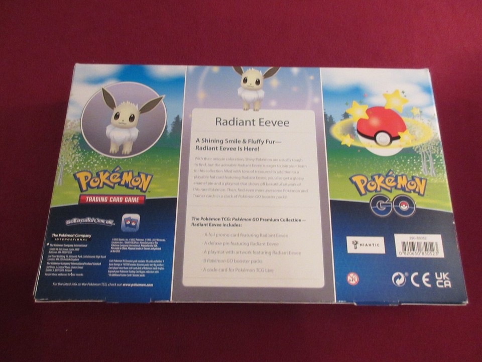 Pokemon Go Radiant Eevee Premium Collection Box Set Factory sealed | eBay