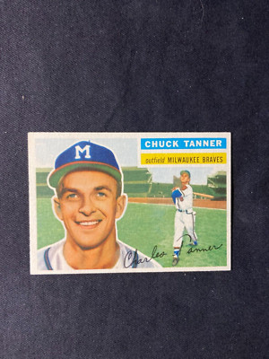 Beautiful pack fresh 1956 Topps Est NM #69 Chuck Tanner WB | eBay