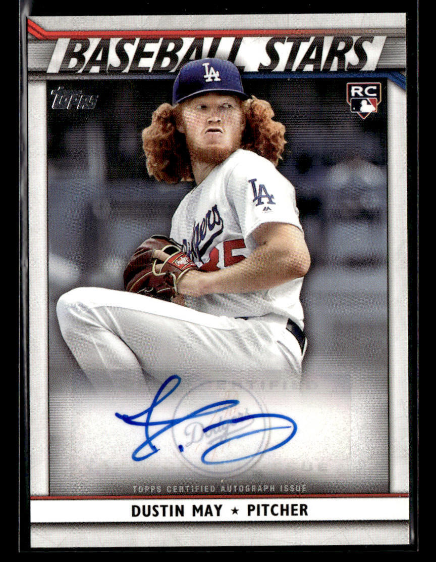 2020 Topps - Baseball Stars Autographs Black #BSA-DM Dustin May /199 ...