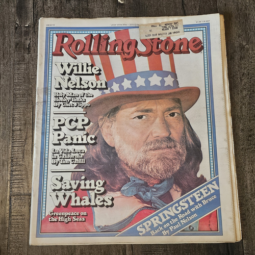 Rolling Stone #269 July 13, 1978 Willie Nelson Springsteen Patti Smith ...
