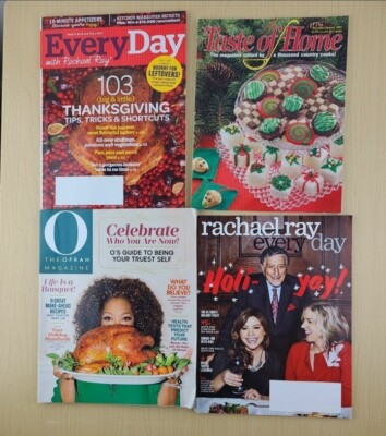 Lot of 4 Vintage Thanksgiving Holiday Magazines Very Good | eBay