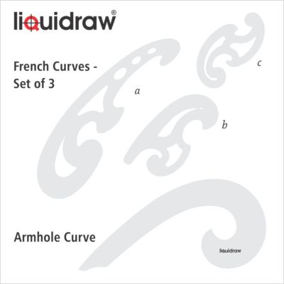 French Curve Ruler Set of 4 Rulers Technical Drawing Stencil Templates ...