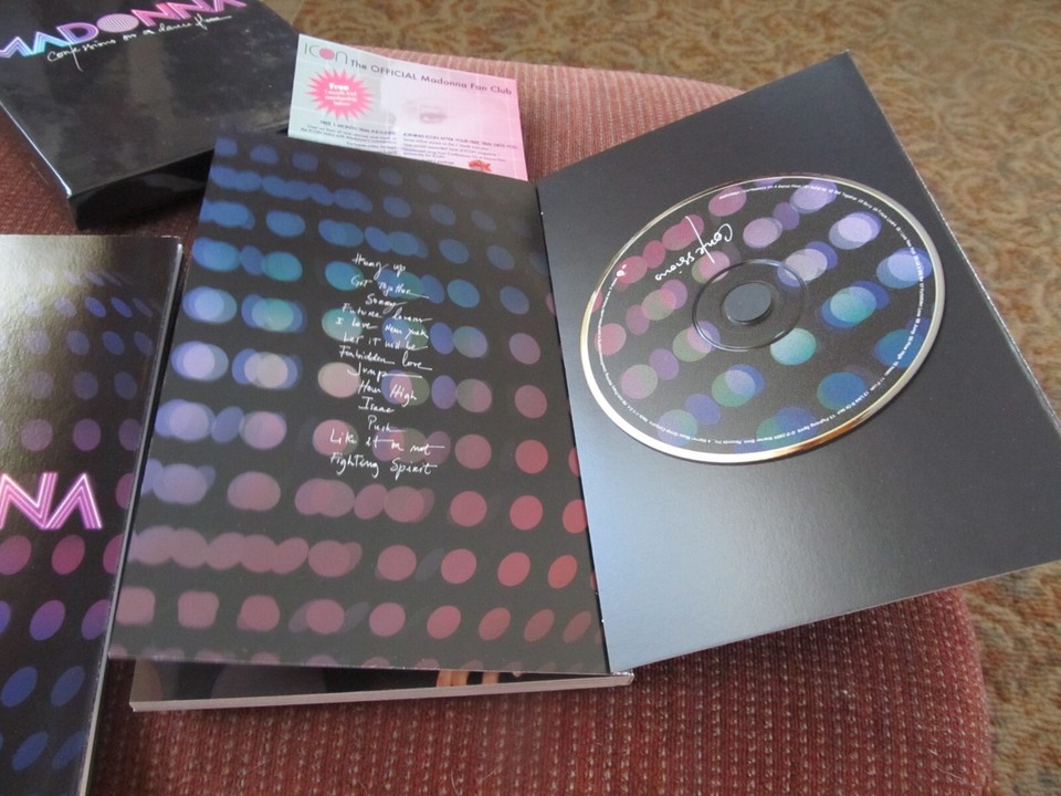 Madonna Confessions on a Dance Floor Cd Limited Edition Box Set Book ...