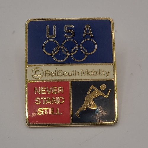 Lapel Bell South Mobility USA Olympic Pin Never Stand Still | eBay