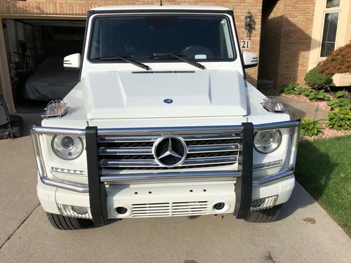 Mercedes Benz G Class W463 Front Bumper Light Guards, CHROME | eBay