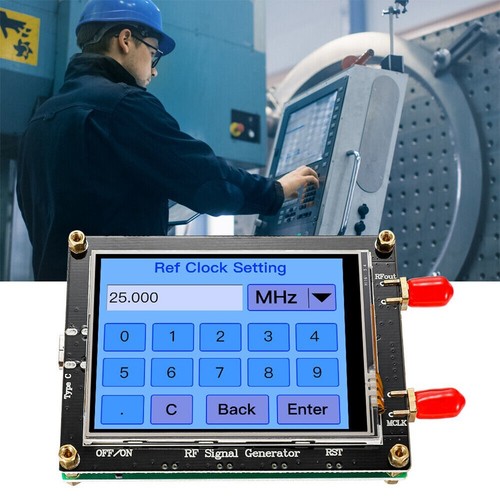 Touch Screen ADF4351 35M 4 4G RF Signal Generator with Point Frequency ...