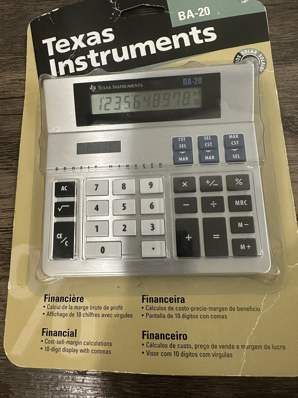 Texas Instruments BA-20 Basic Calculator for sale online | eBay
