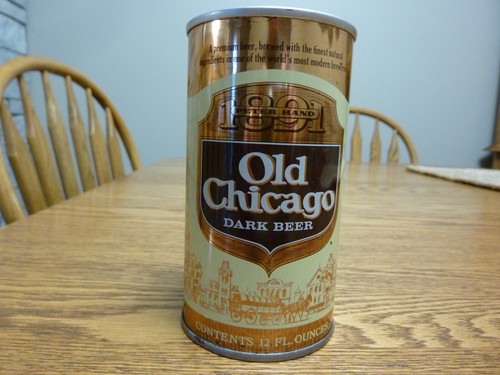 Old Chicago Dark Beer can, Peter Hand Brewing, Chicago, 12oz, SS, BO | eBay
