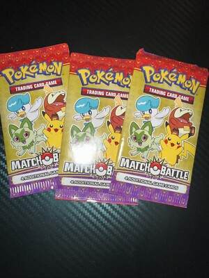 2023 McDonald’s Pokemon Booster Packs. 3 Packs Sealed, Unopened. | eBay