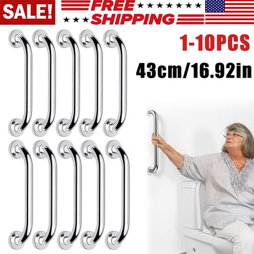 Stainless Steel Grab Bar Bathroom Safety Handicap Shower Tub Handle ...