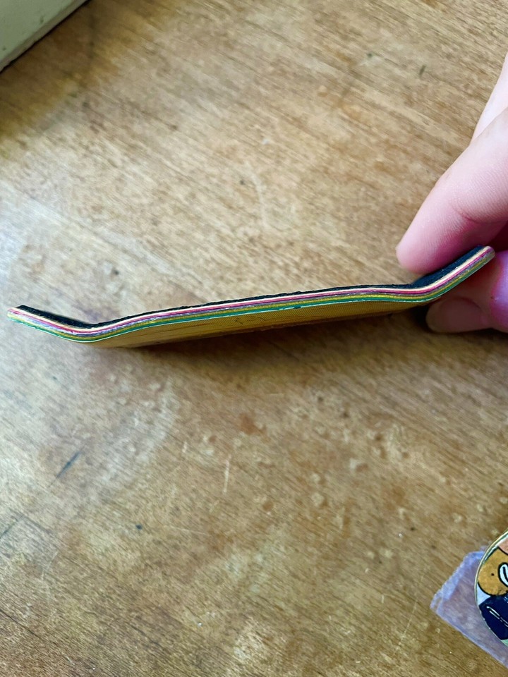 Sorry Fingerboard deck split ply rare (berlinwood catfishbbq beastpants ...