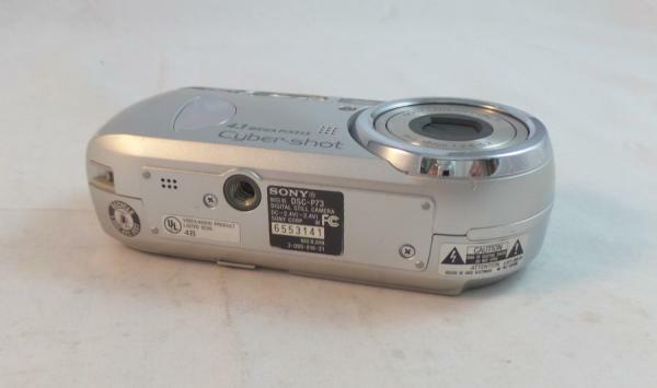 Sony Cyber-shot DSC-P73 4.1MP Digital Camera - Silver for sale online ...