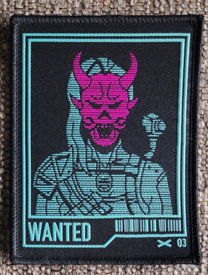 (3-Pack) Authentic TFD 'Cyber' Wanted Patch 2022 (Task Force Doomer ...