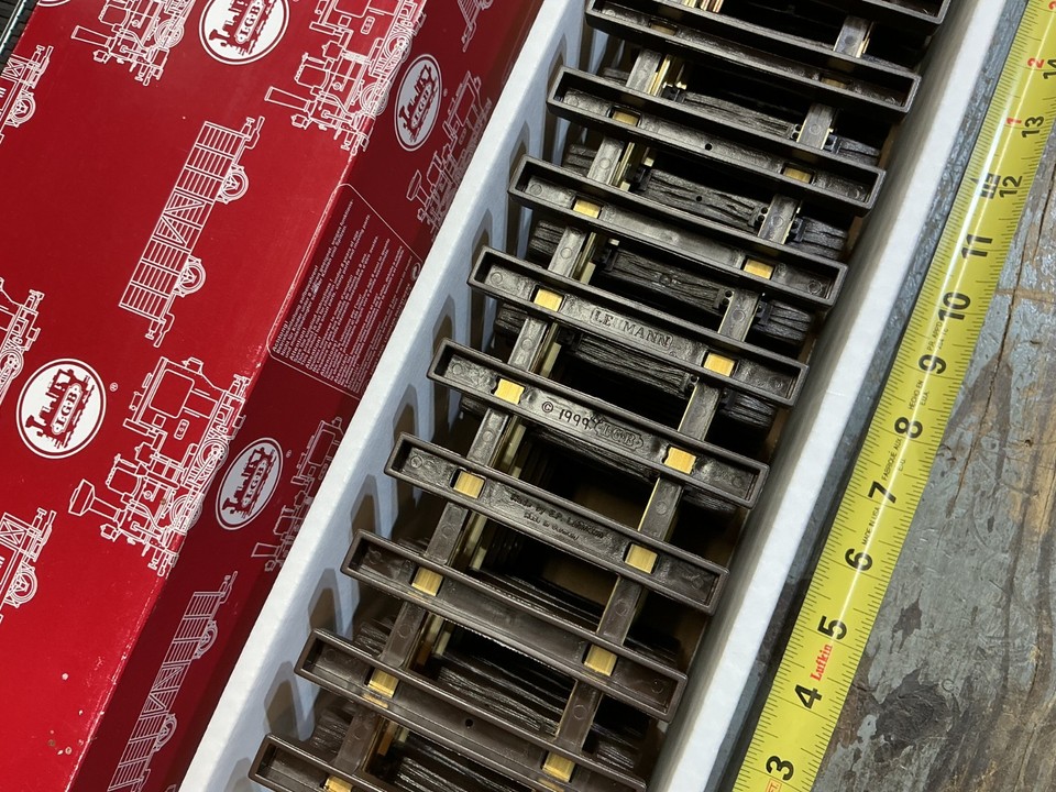 LGB 10610 G Gauge 48" Straight Track Sections (6) EX/Box | eBay