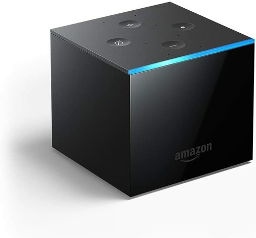 NEW Fire TV Cube (1st Gen), hands-free with Alexa and 4K Ultra HD and ...