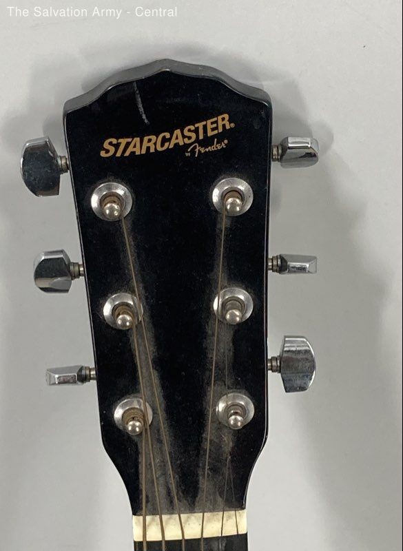 Starcaster By Fender 0910104121 Brown Right-Handed Dreadnought Acoustic ...