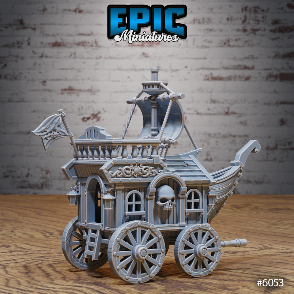 Pirate Carriage by Epic Miniatures | D&D | DnD | Print on Demand | eBay