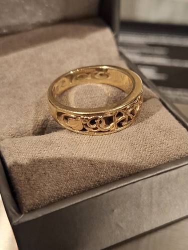 Vintage 9ct Clogau Gold CARIAD Ring | eBay UK