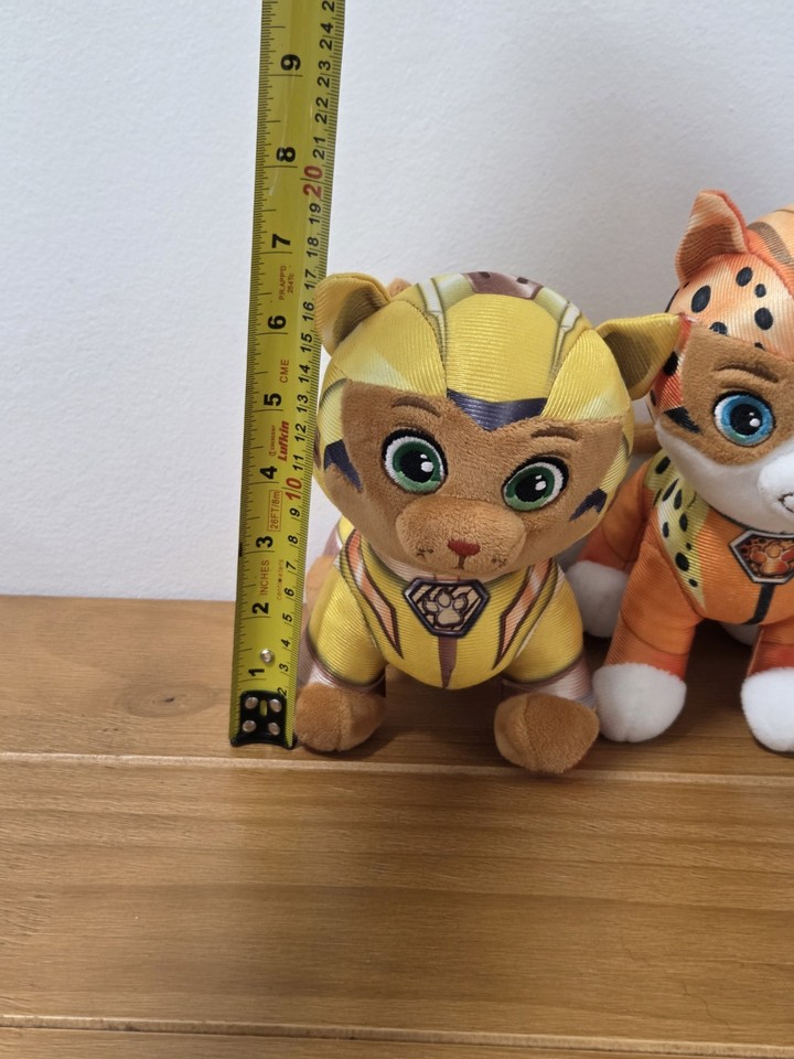 PAW Patrol Cat Pack Plush LEO, Shade, Wild and Rory Set Lot x4 2022 HTF ...