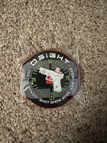 Osight Olight PVC Morale patch Hook/Loop New Shot Show 2025 | eBay