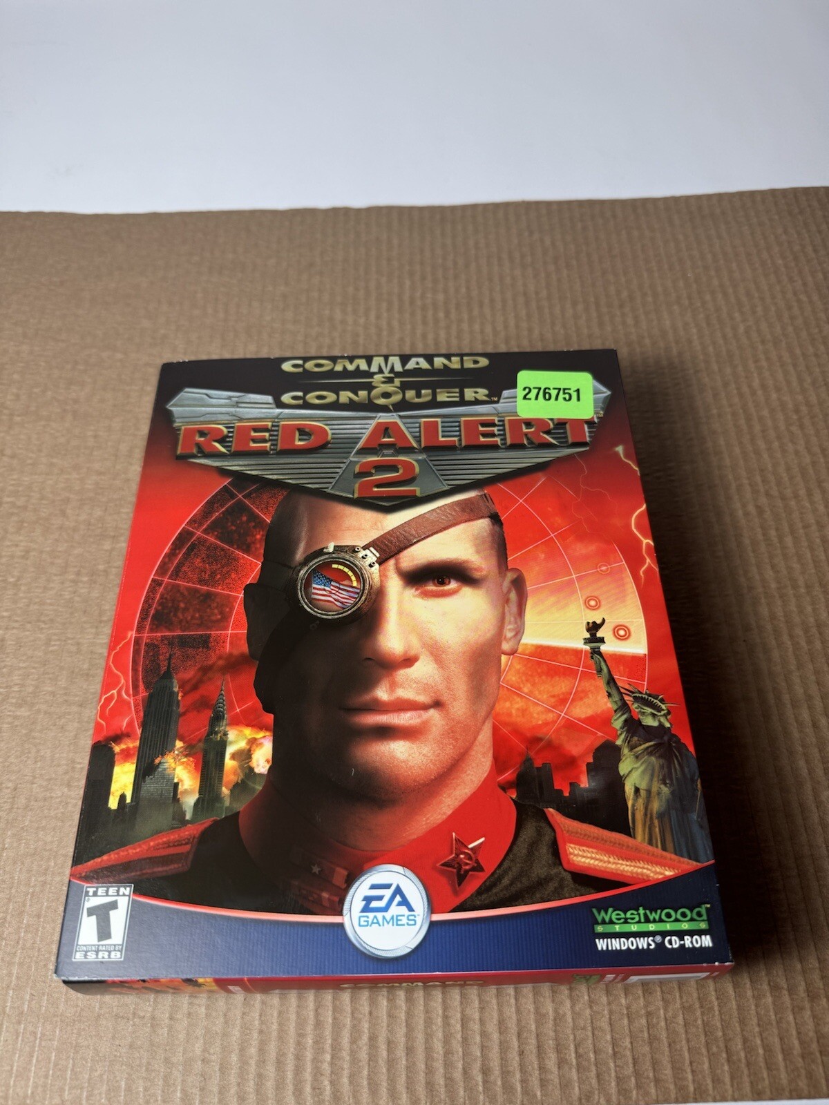 Command & Conquer: Red Alert 2 BIG BOX PC Win 95 CD-Rom NOS Sealed ...