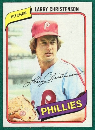 Larry Christenson - 1980 Topps #161 - Philadelphia Phillies Baseball ...
