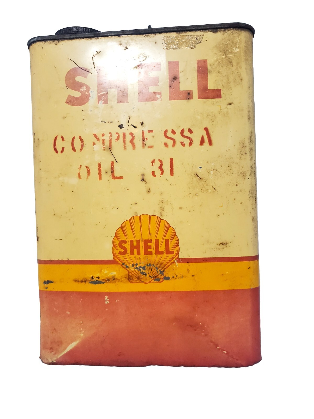 Vintage Shell 1 Gallon Oil Can | eBay