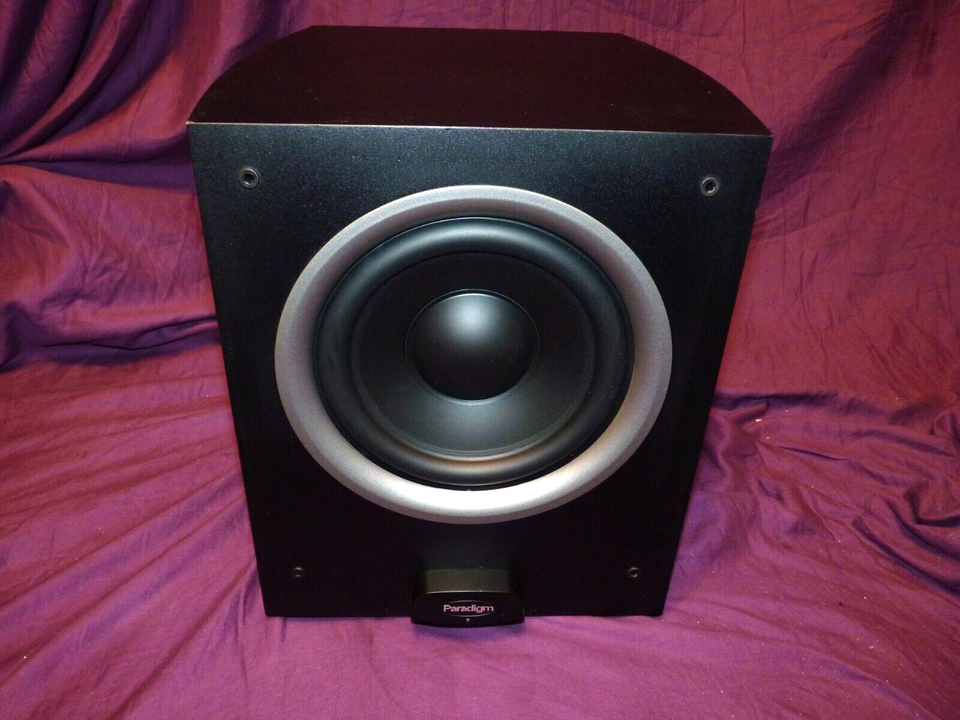 PARADIGM PDR-8 SERIES IV POWERED SUB & 2 CINEMA 70v2PEAKERS & ENERGY ...