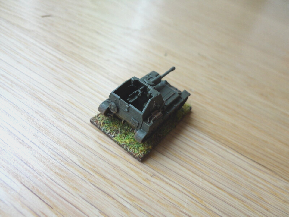 1/144 (10/12mm) Arrowhead: WW2 Russian SU-76 SPG. metal, painted ...