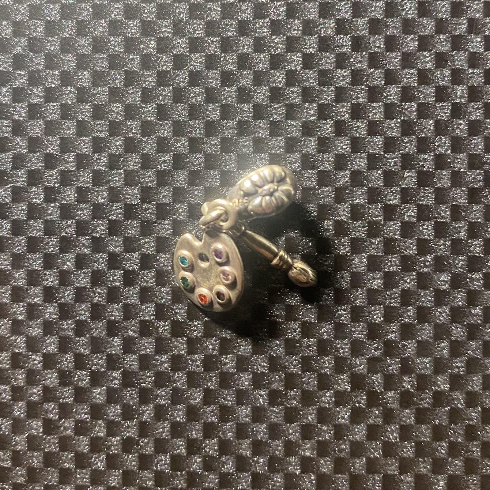 Pandora Charm Artist's Palette Dangle Bead 791268CZMX Charm Dang ...