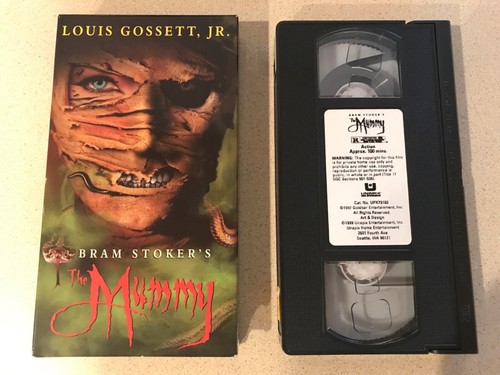 Bram Stoker's The Mummy (VHS, 1997) Louis Gossett, Jr., Amy Locaine | eBay