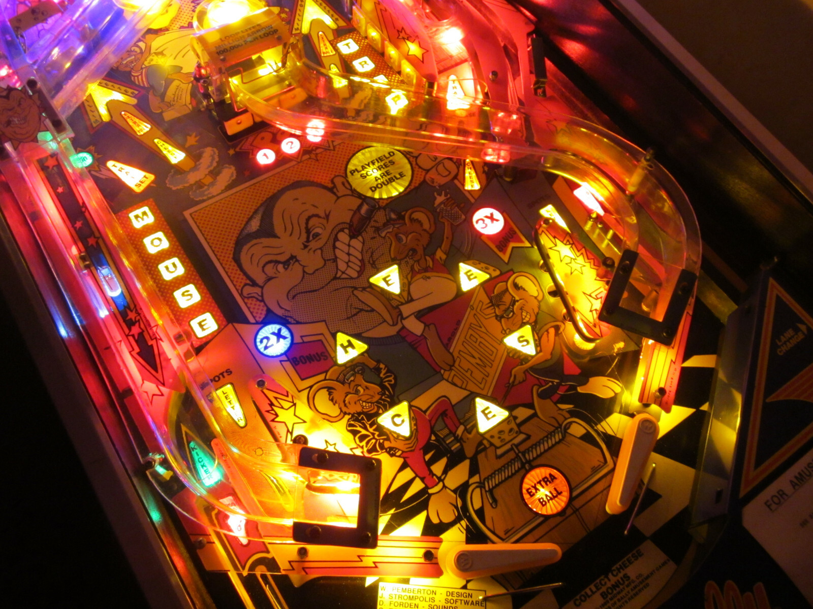 MOUSIN' AROUND Pinball LED Lighting Kit custom SUPER BRIGHT KIT | eBay