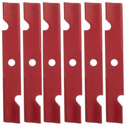 6pk OEM 16.25" Notch Blade Exmark Lazer Z Pioneer Quest Turf Tracer ...