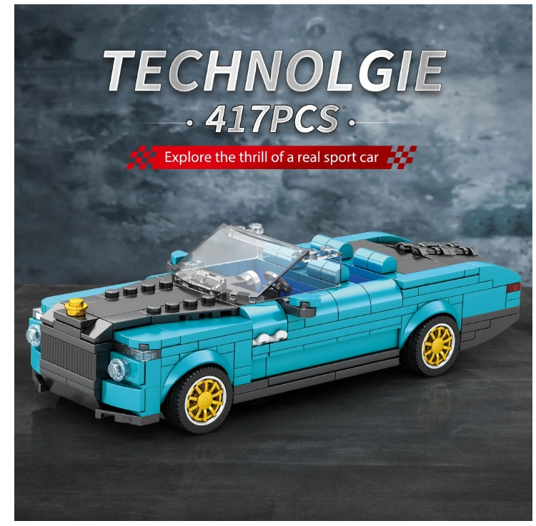 MOC - Cars Hot MOC Speed City Car Champion Racer Classic Supercar ...