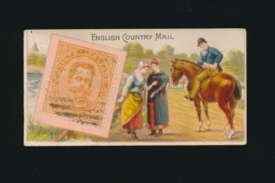 1889 N85 Duke's Cigarettes POSTAGE STAMPS ("Foreign") -English Country ...