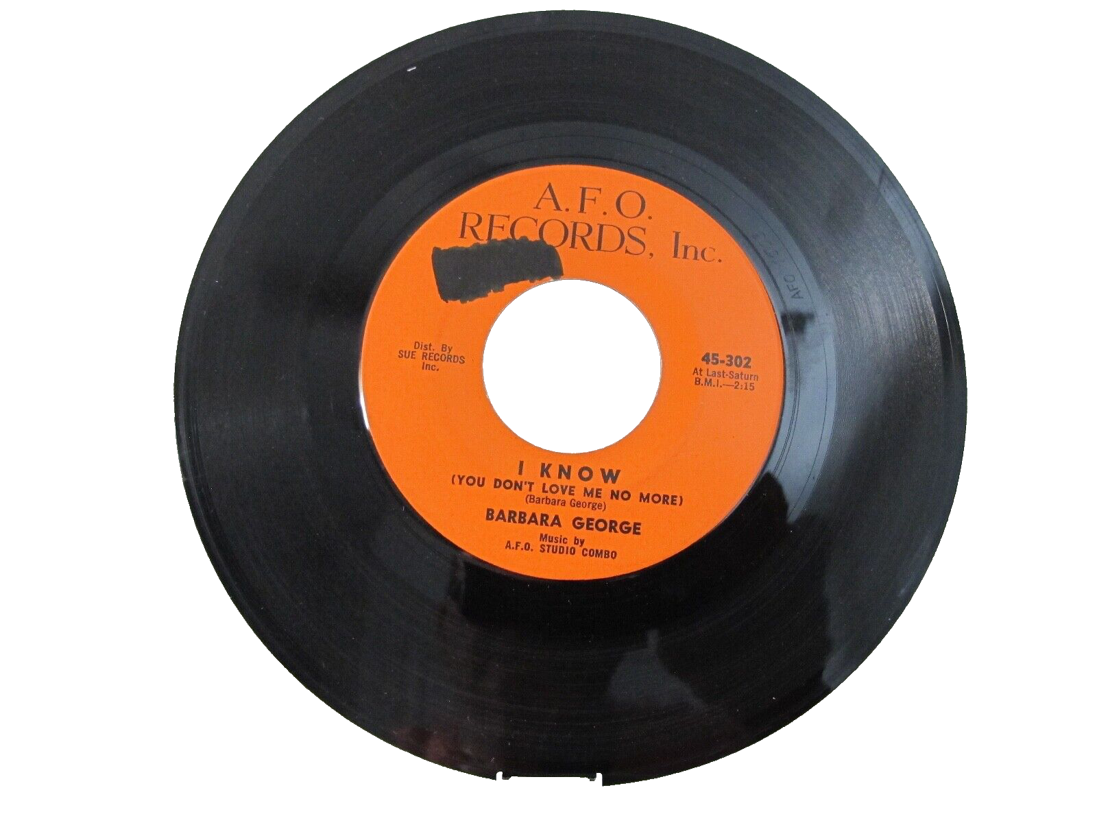 45 RECORD - BARBARA GEORGE - I KNOW YOU DON'T LOVE ME NO MORE | eBay