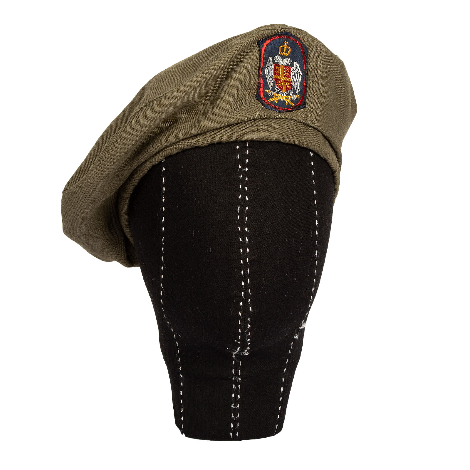 Krajina Serb RSK Army SMB Green Soldier Beret & Patch Yugoslav Wars 90s ...